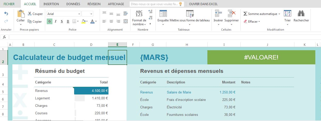 Comment trouver et utiliser des modèles Excel